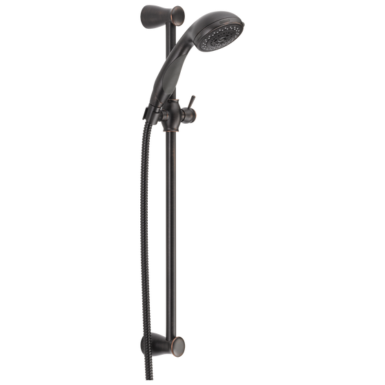Premium 3-Setting Slide Bar Hand Shower in Venetian Bronze 57014-RB ...