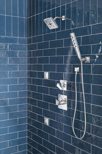 HydraChoice® Square Body Spray Trim in Lumicoat® Chrome T50210-PR ...