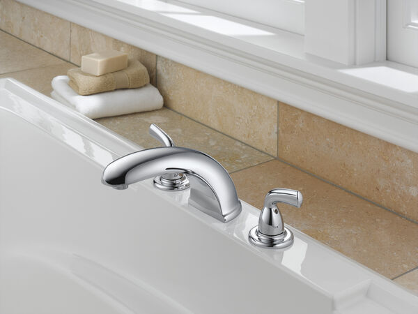 Roman Tub Trim in Chrome BT2710 | Delta Faucet