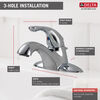 Single Handle Centerset Bathroom Faucet in Chrome 520-PPU-DST | Delta ...