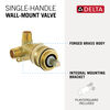 Rough-In Wall-Mount Bathroom Faucet 1H (Recertified) R3510-WL-R | Delta ...