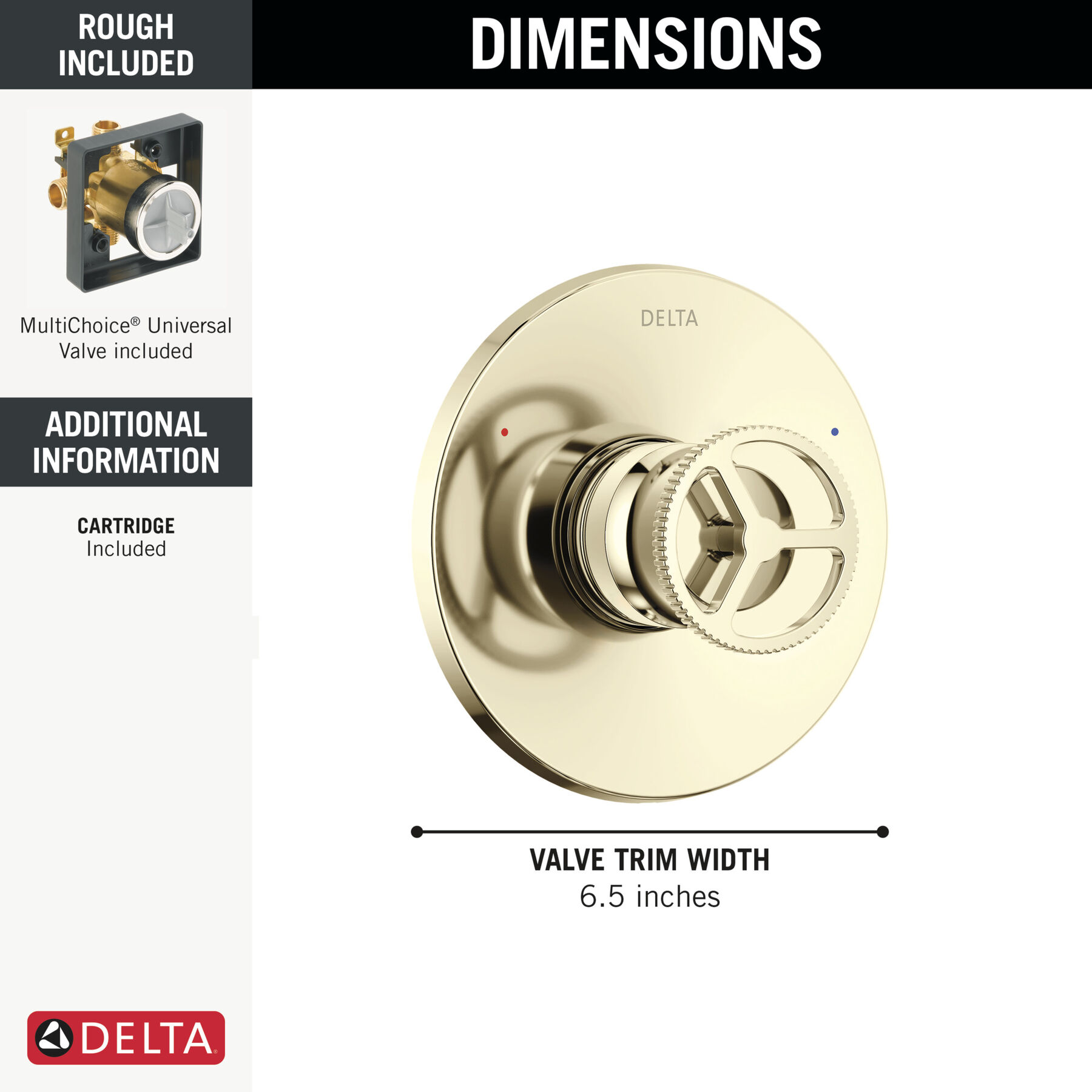 Valve Only Trim with Rough Bundle - 14 Series in Polished Nickel FVS2 ...