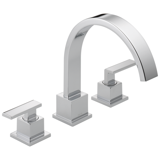 Roman Tub Faucet Trim 2B (Recertified) in Chrome T2753-R | Delta Faucet