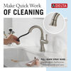Single Handle Pull Down Bathroom Faucet in Stainless 597-SSPD-DST ...