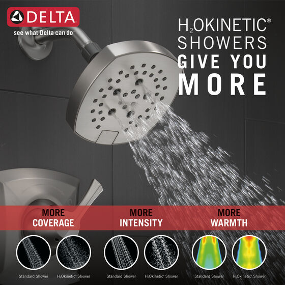 Monitor® 14 Series Tub and Shower (Recertified) in Spotshield Brushed ...