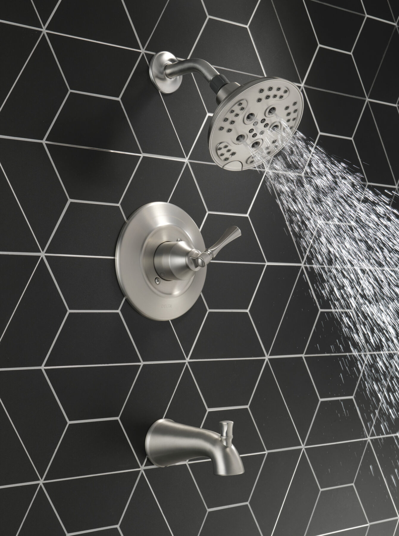 Monitor® 14 Series Tub and Shower in Spotshield Brushed Nickel 144798 ...