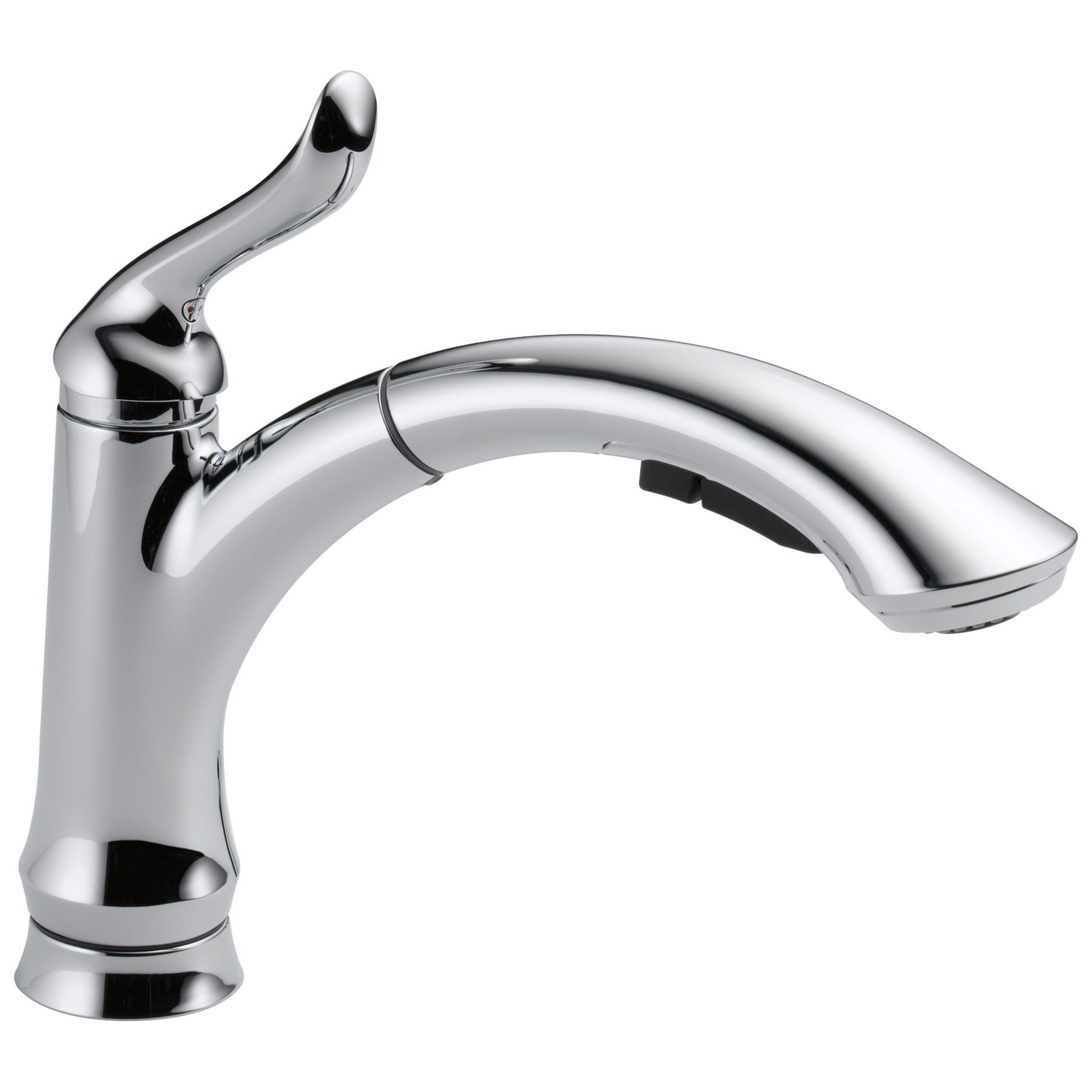 Single Handle Pull-Out Kitchen Faucet in Chrome 4353-DST | Delta Faucet