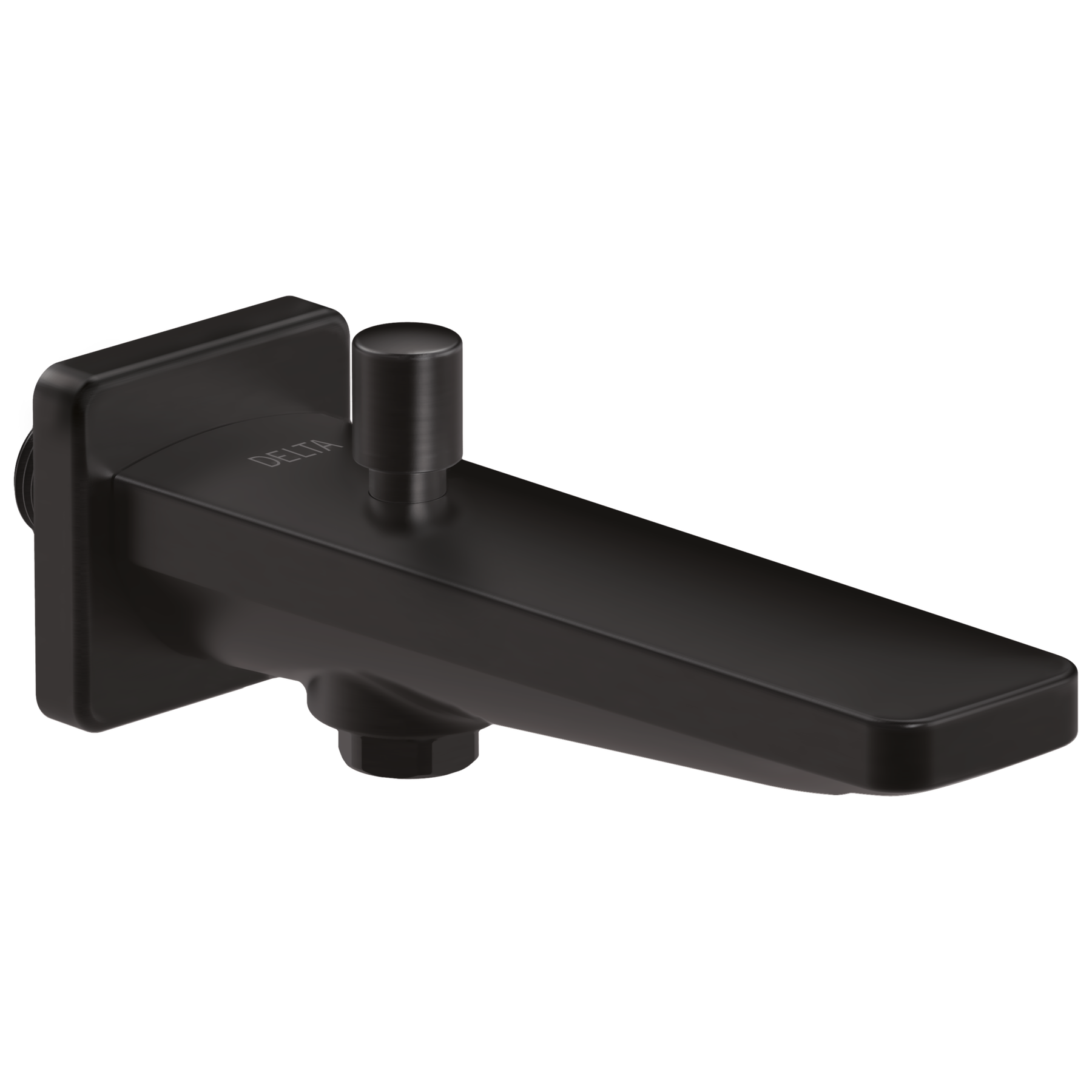 Tub Spout with Diverter for Handshower in Matte Black ITS62444-BL ...