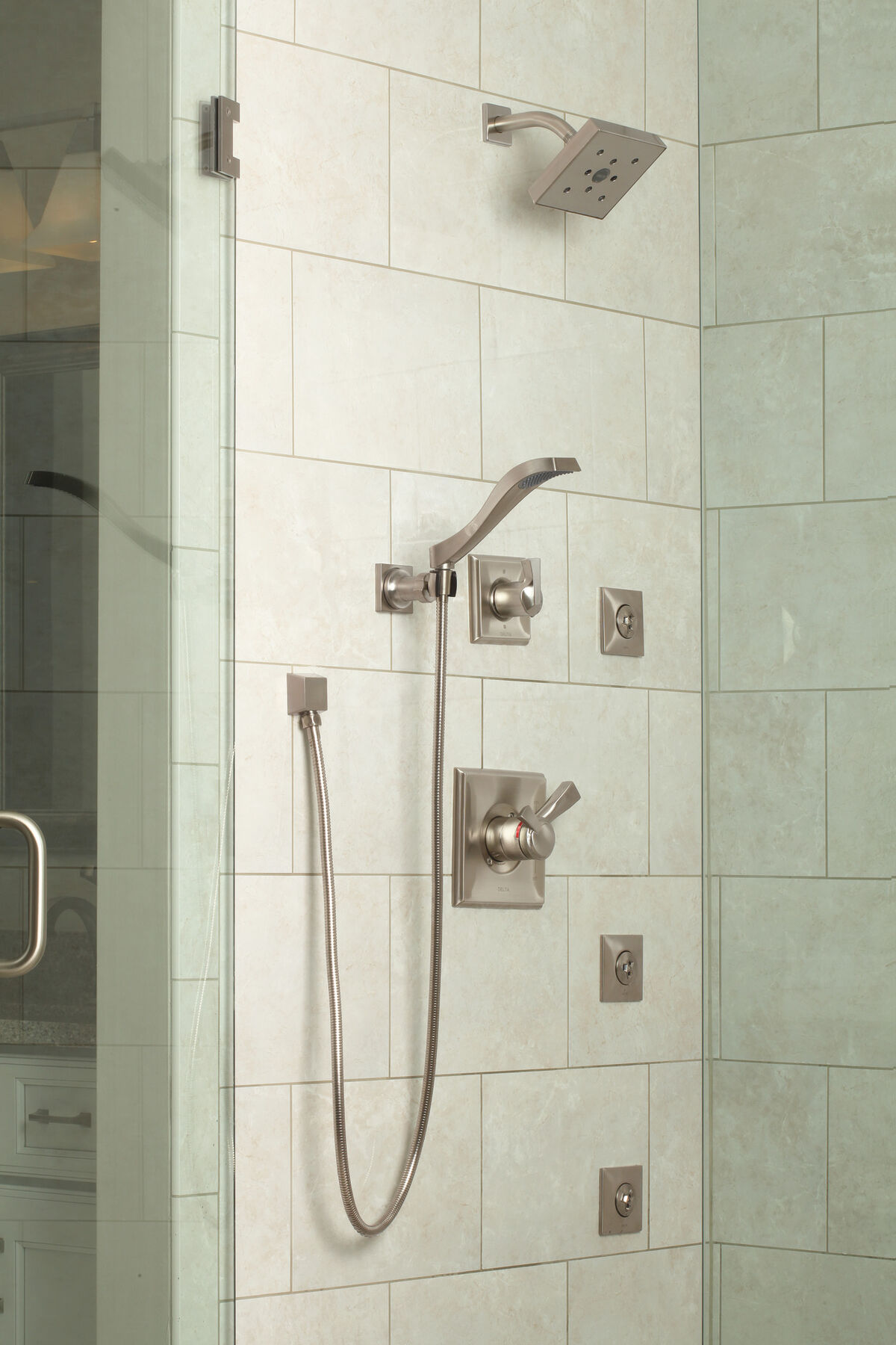 Square Wall Elbow for Hand Shower in Stainless 50570-SS | Delta Faucet