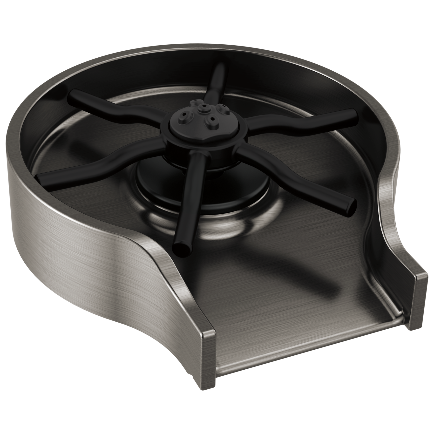 Glass Rinser (Recertified) in Black Stainless GR250-KS-R | Delta Faucet