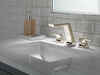 Two Handle Widespread Bathroom Faucet in Lumicoat® Polished Nickel ...