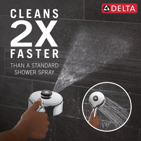 PivotPro™ 3-in-1 Combination Shower in Chrome 75645D | Delta Faucet