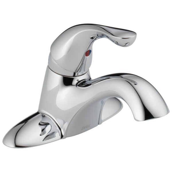 Single Handle Centerset Bathroom Faucet - Less Pop-Up in Chrome 500-WW ...