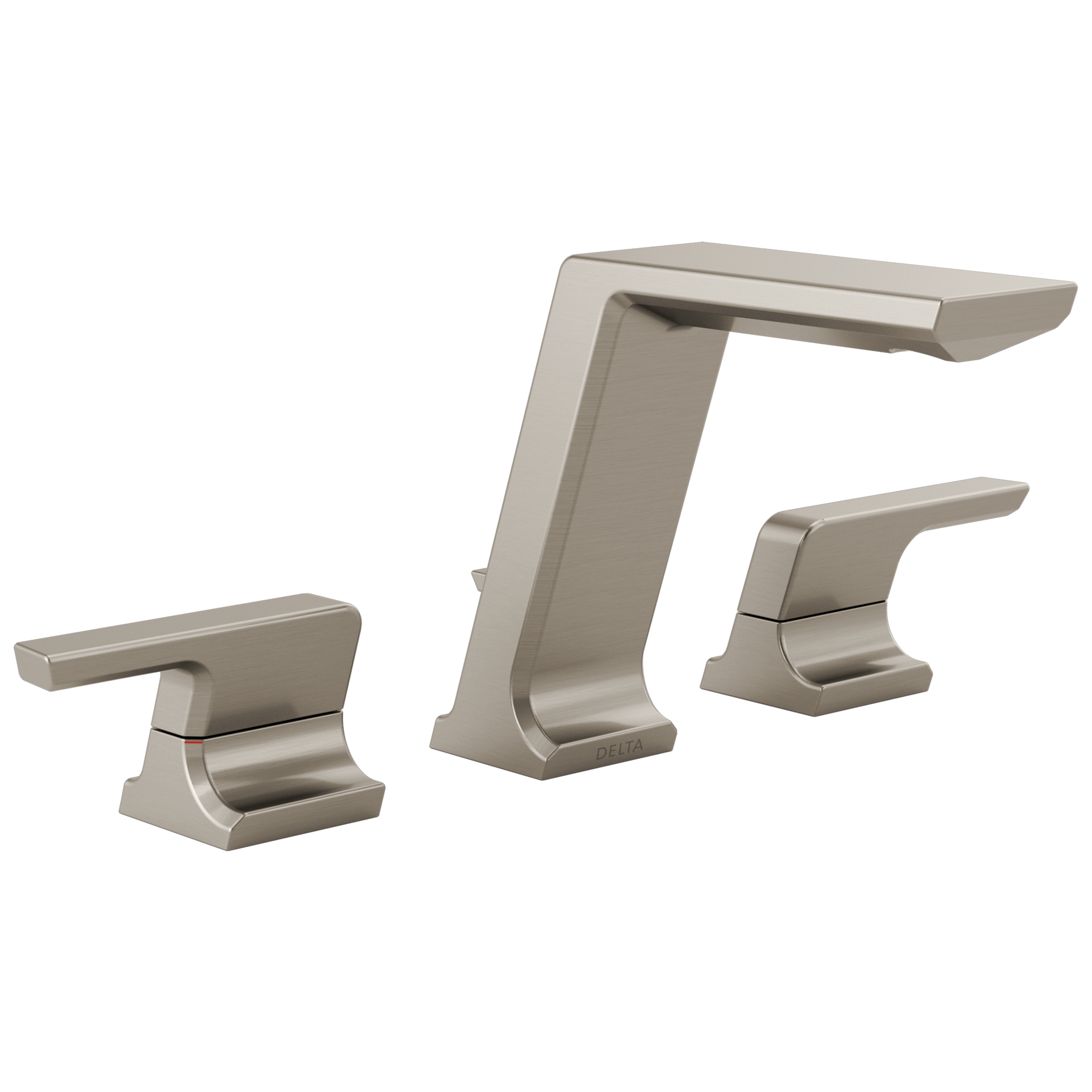 Two Handle Widespread Bathroom Faucet in Lumicoat® Stainless 3599LF-SS-PR-MPU | Delta Faucet