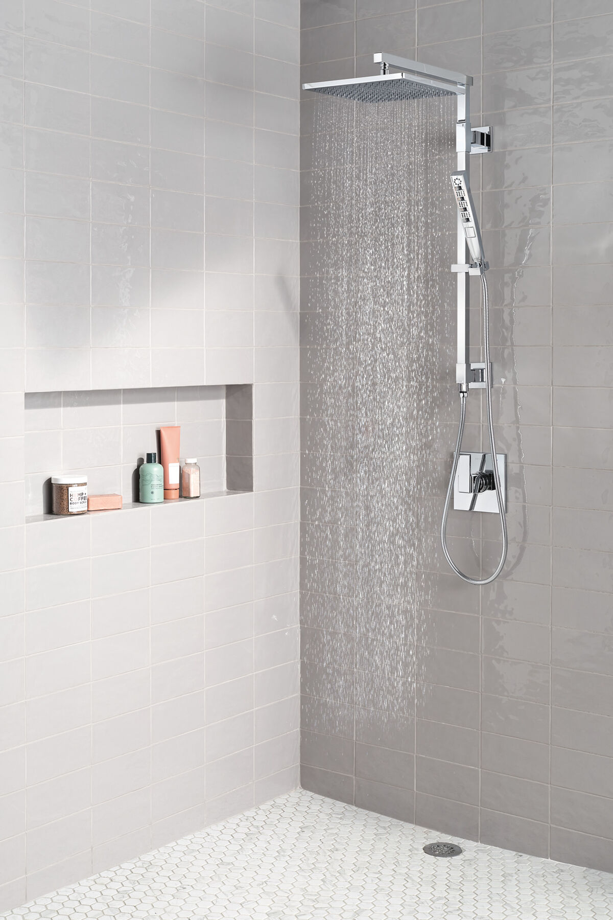 Shower Column 26" Angular in Chrome 58420 | Delta Faucet