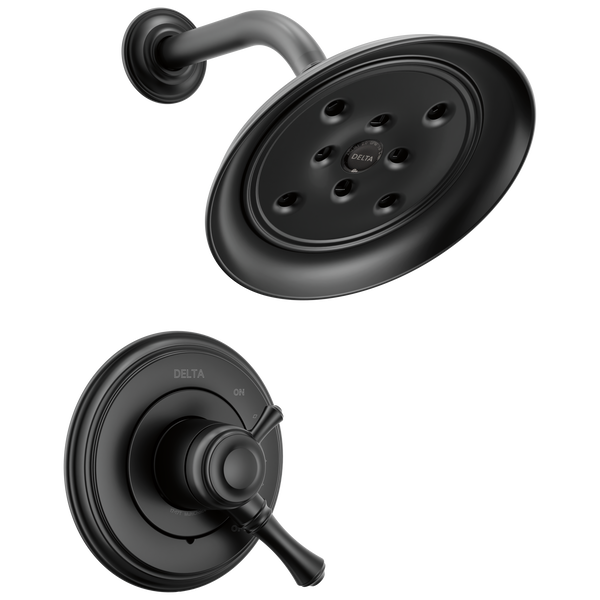 17 Series Shower Trim in Matte Black T17297-BL | Delta Faucet