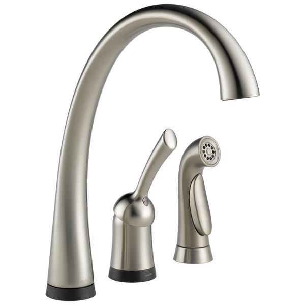 Single Handle Kitchen Faucet with Touch2O® Technology and Spray in ...