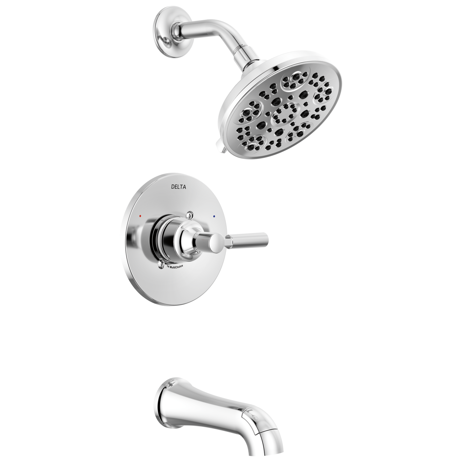 Monitor® 14 Series Tub and Shower in Chrome 144839 | Delta Faucet