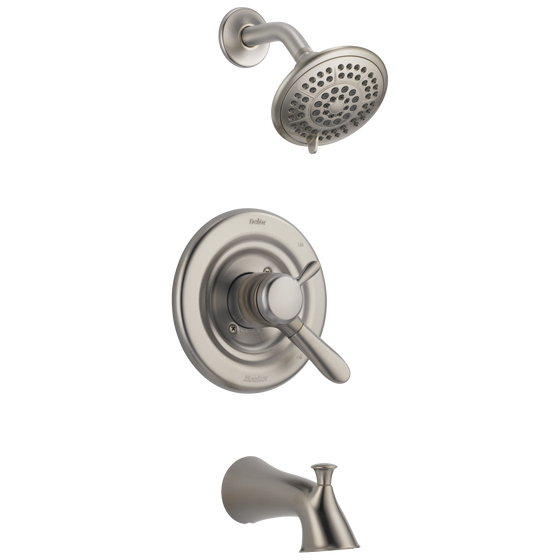 Monitor® 17 Series Tub & Shower Trim in Stainless T17438-SS | Delta Faucet