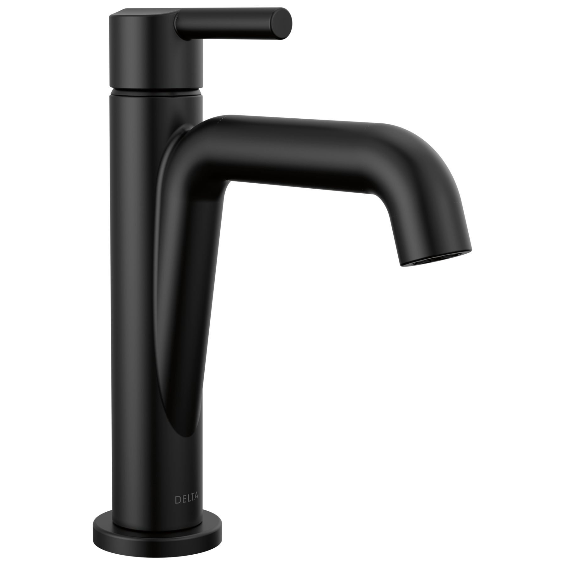 Single-Hole Bathroom Faucet 1L (Recertified) in Matte Black 15849LF-BL ...