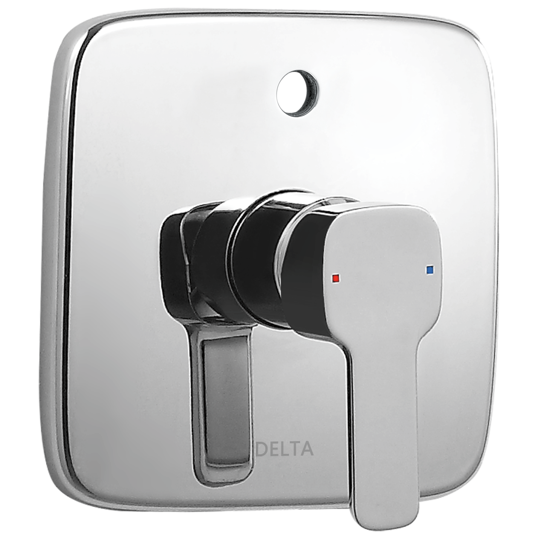 In Wall Shower Trim with Push Button Diverter in Chrome T853339 | Delta ...