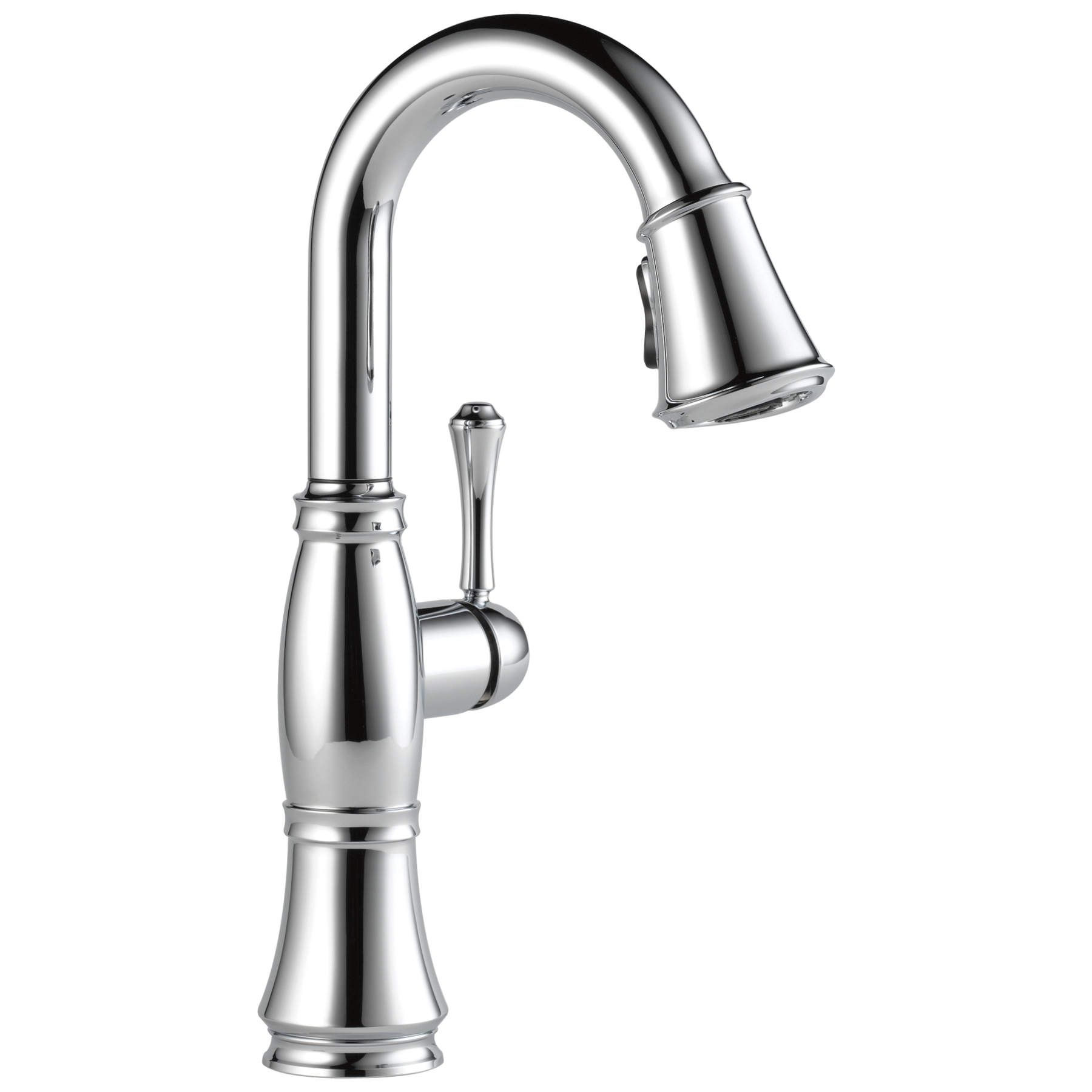 Single Handle Pulldown Bar/Prep Faucet in Lumicoat® Chrome 9997-PR-DST ...