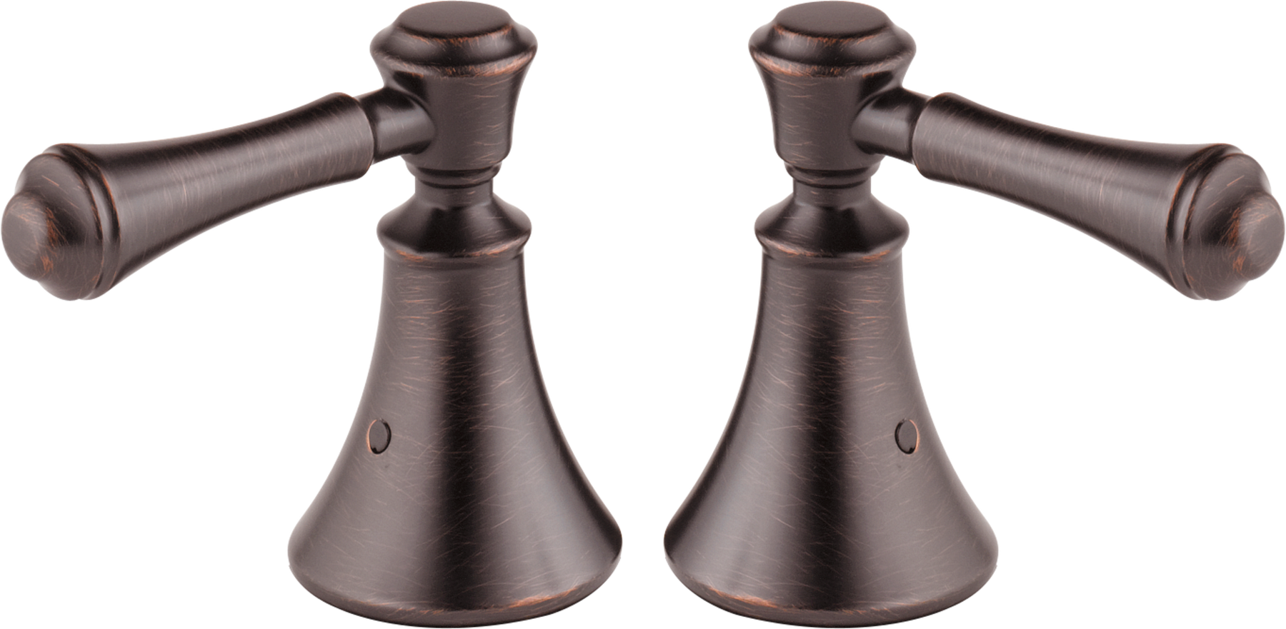 Metal Lever Handle Set - Roman Tub in Venetian Bronze H697RB | Delta Faucet