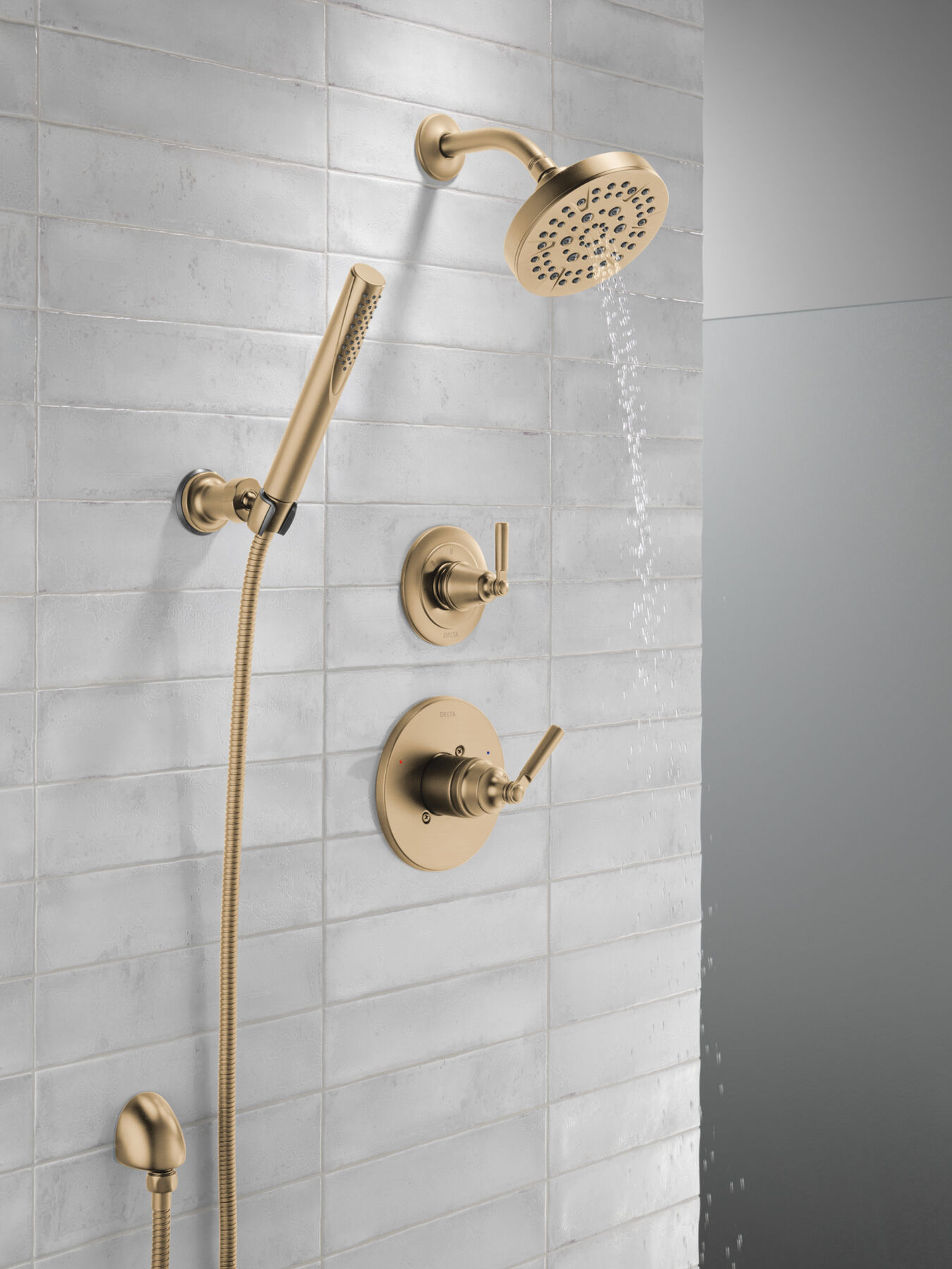 Monitor® 14 Series Shower Trim in Champagne Bronze T14235-CZ | Delta Faucet