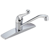 Single Handle Kitchen Faucet in Chrome 100LF-WF | Delta Faucet