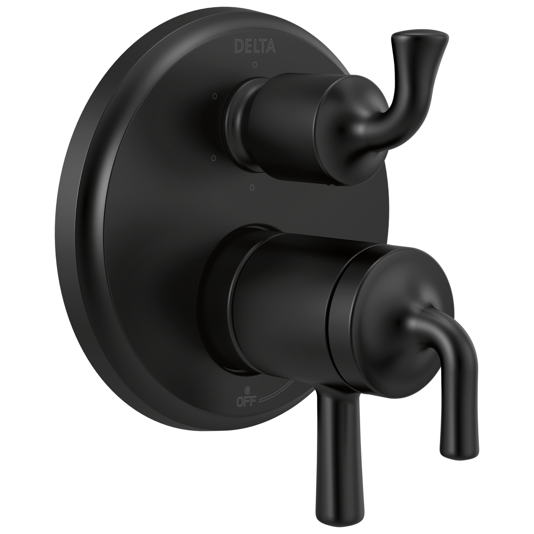 2-Handle Monitor 17 Series Valve Trim with 3- or 6- Setting Diverter in ...