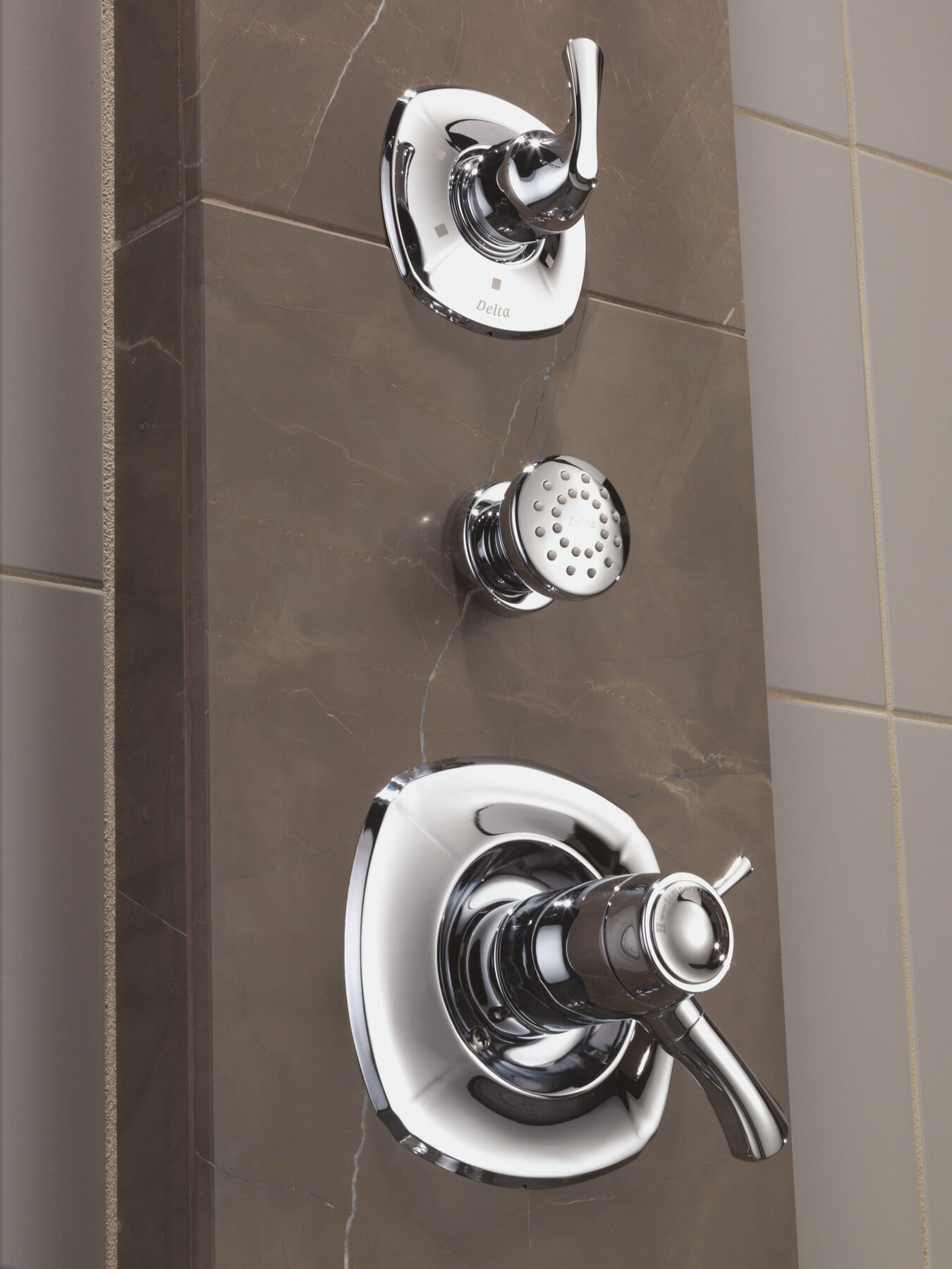 Surface Mount Body Spray in Chrome 50102 | Delta Faucet