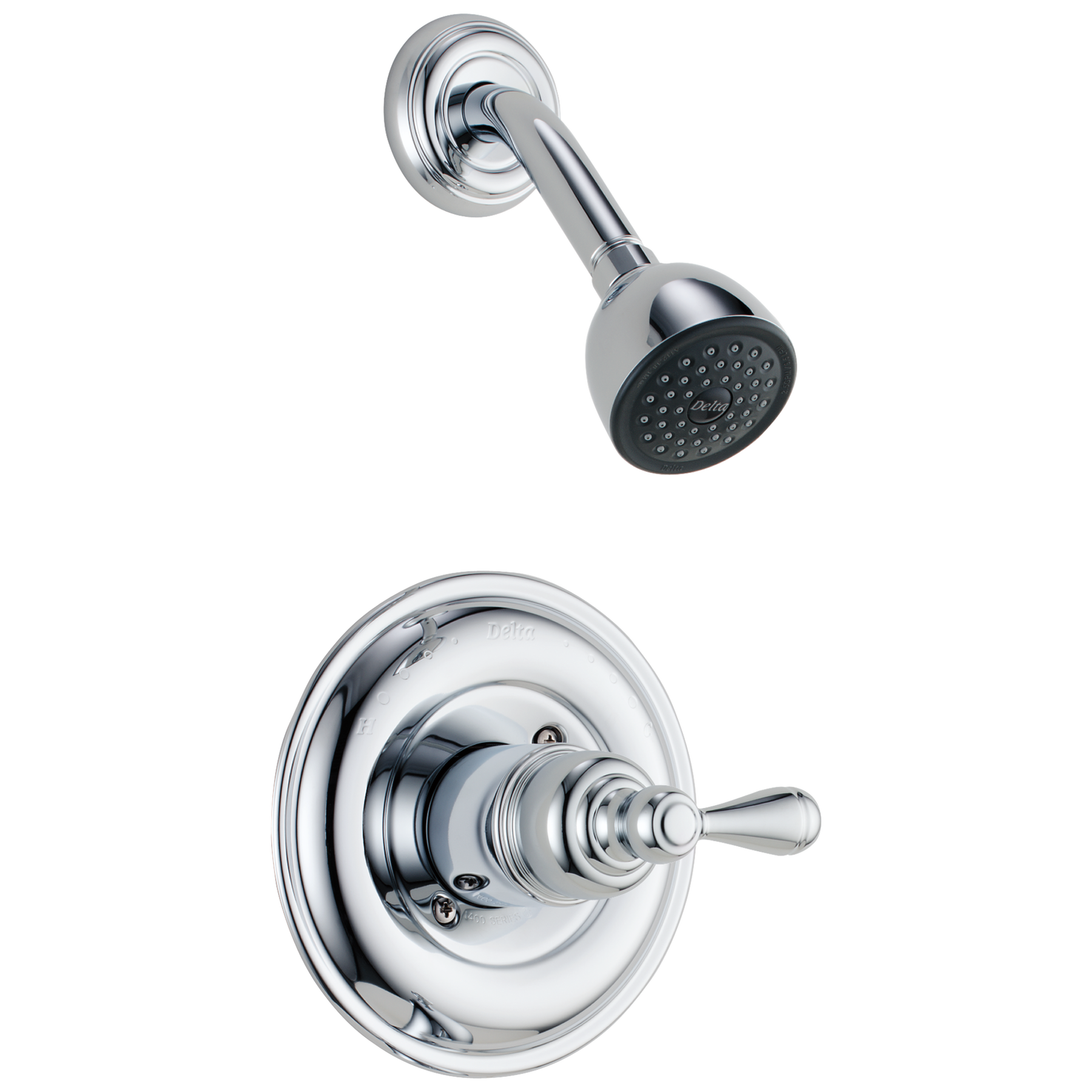Metal Lever Handle Kit - Tub & Shower in Chrome H75 | Delta Faucet