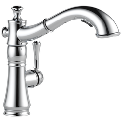 Single Handle Pull-Down Kitchen Faucet with Touch2O® and ShieldSpray ...