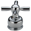 Metal Cross Handle Set in Chrome H46 | Delta Faucet