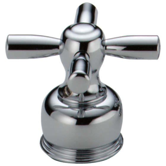 Metal Cross Handle Set in Chrome H46 | Delta Faucet