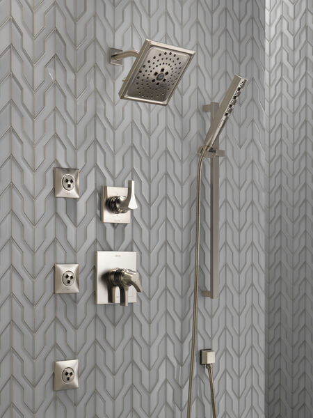 HydraChoice® Square Body Spray Trim in Stainless T50210-SS | Delta Faucet