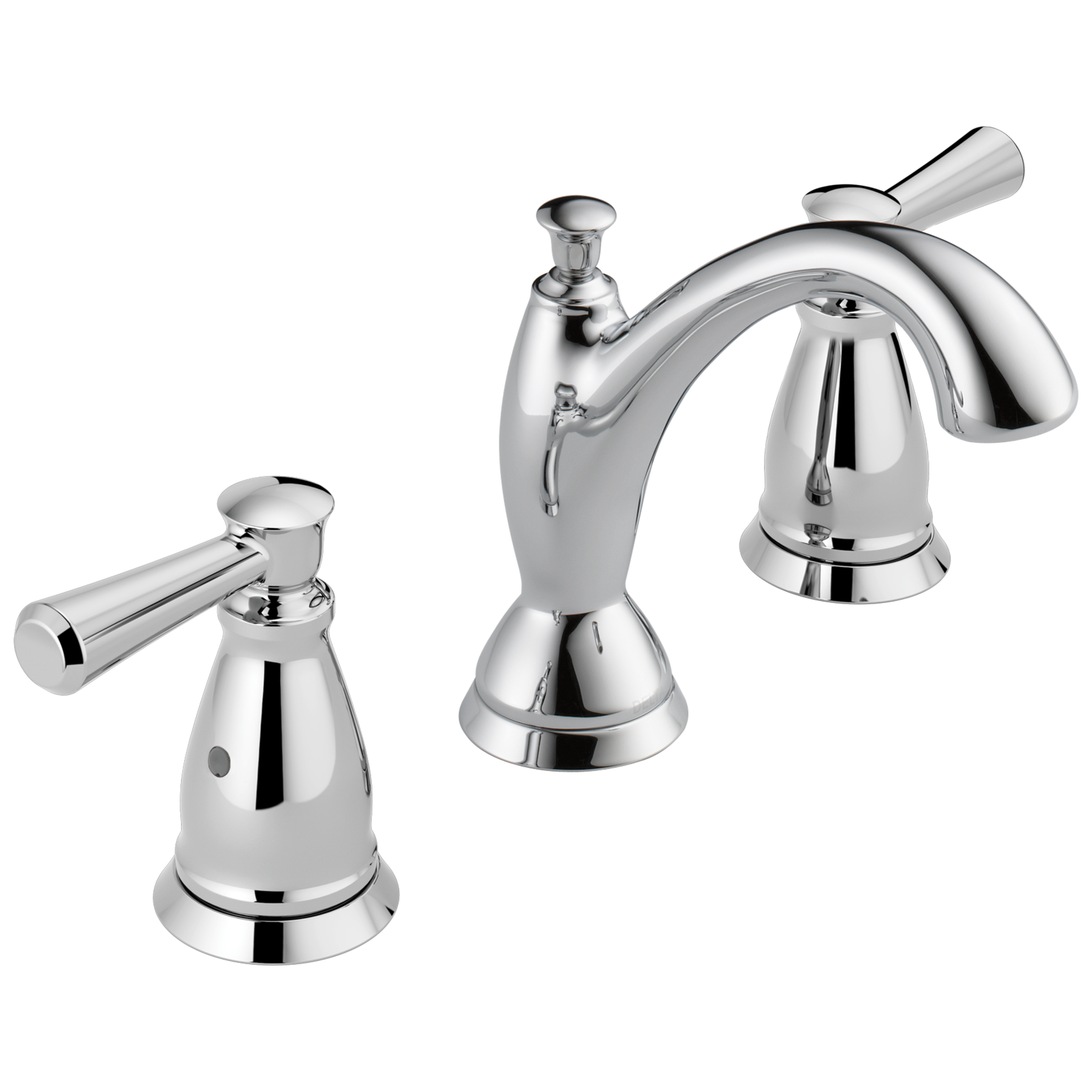 Traditional Two Handle Widespread Bathroom Faucet in Chrome 3593-MPU-DST | Delta Faucet
