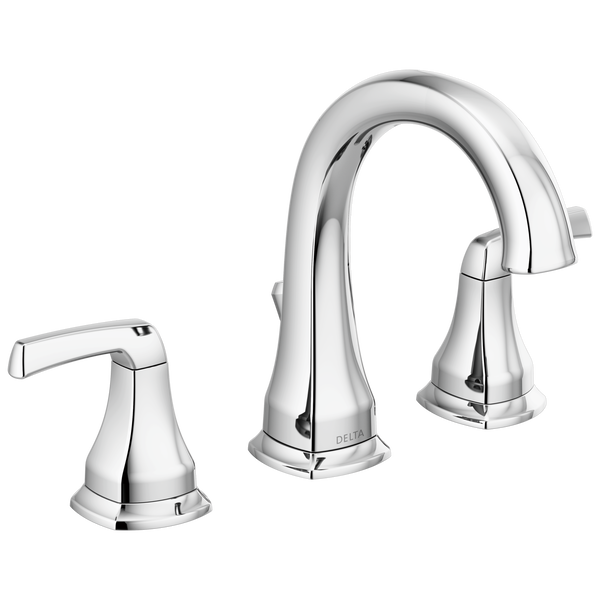 Two Handle Widespread Bathroom Faucet in Chrome 35770LF | Delta Faucet