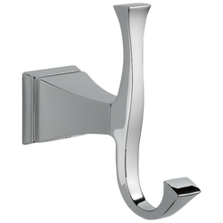 Double Robe Hook (Recertified) in Chrome 79735-R | Delta Faucet
