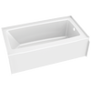 Classic 500 Bathtub 60"x32" Right Drain in High Gloss White B23605 ...