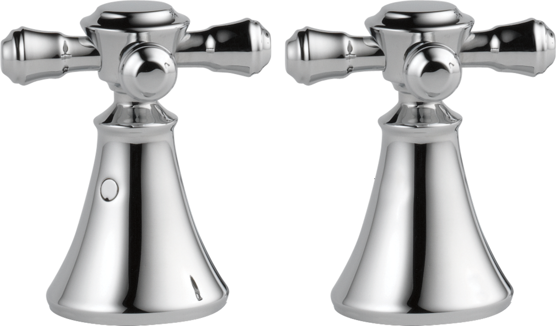 Metal Cross Handle Set - Deck Mount Bathroom & Bidet in Chrome H295 ...