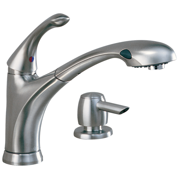Kitchen Pull-out Faucet in Stainless 16927-SSSD | Delta Faucet