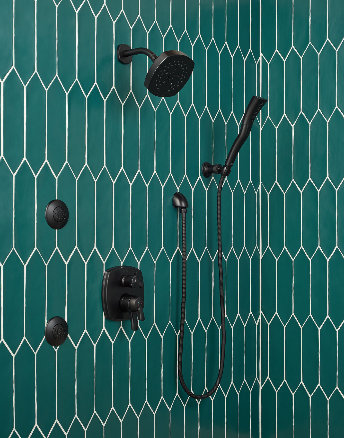 HydraChoice® Body Spray - Spray Head in Matte Black SH5000-BL | Delta ...