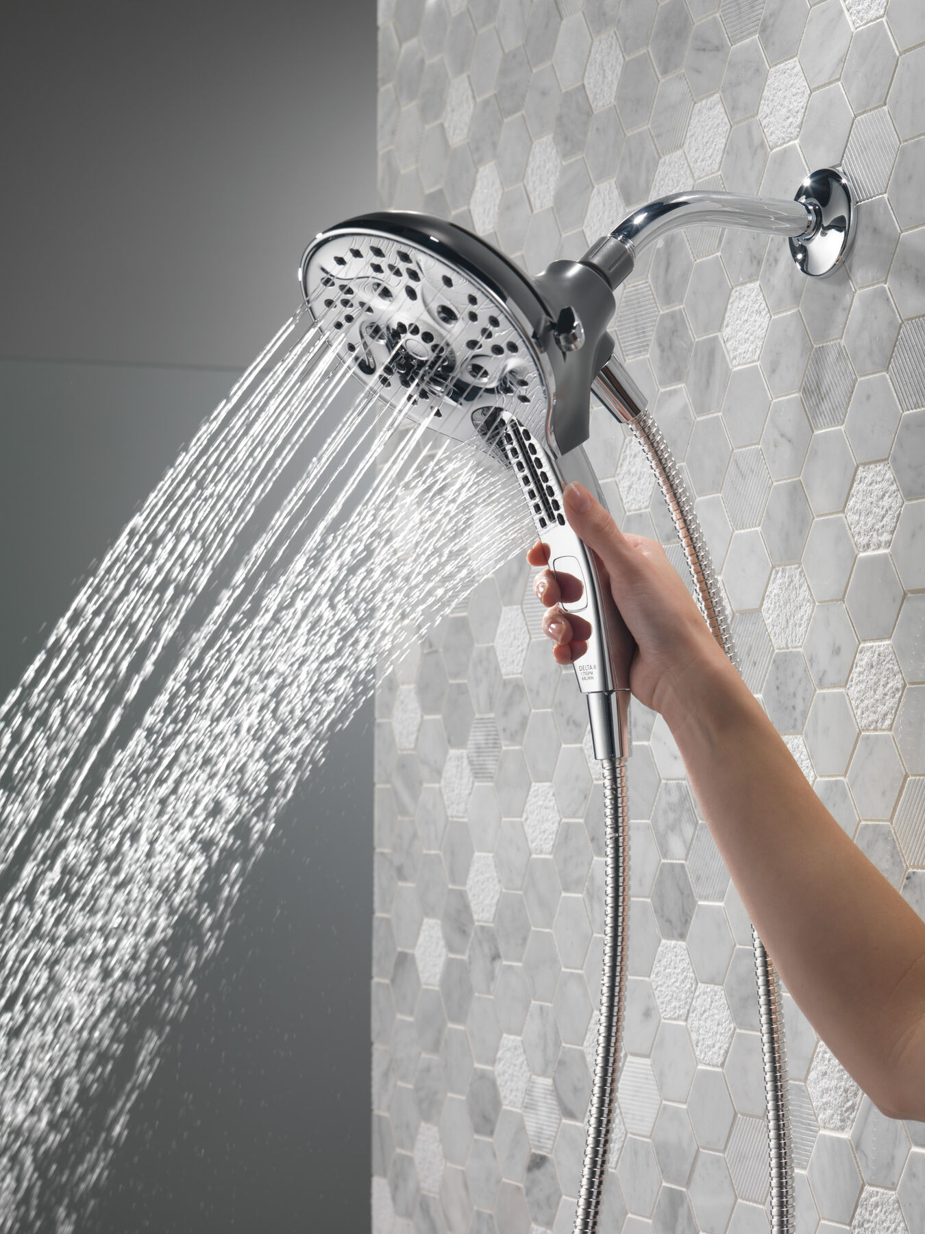 Combo H2O HSSH 1.75 GPM MagnaTite 5S in Chrome 75510 | Delta Faucet