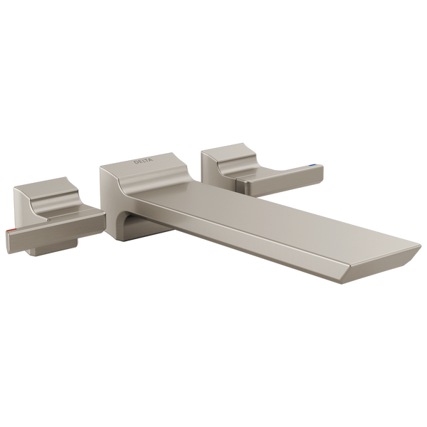Wall Mount Tub Filler Trim in Lumicoat Stainless T5799-SS-PR-WL | Delta ...