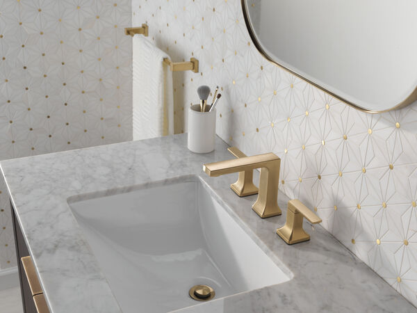 Two Handle Widespread Bathroom Faucet in Champagne Bronze 3537LF-CZMPU ...