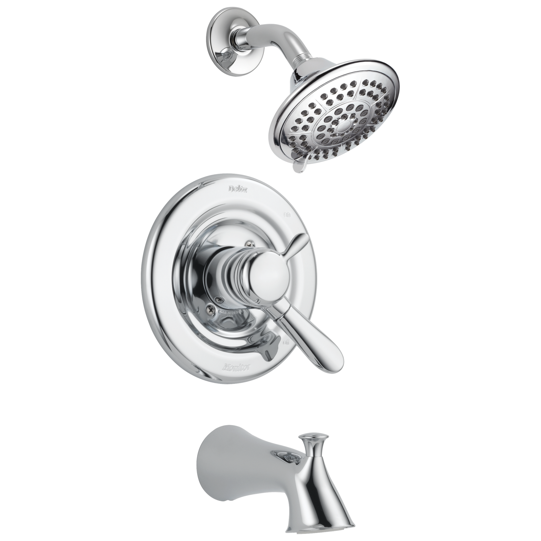 Monitor® 17 Series Tub & Shower Trim in Chrome T17438 | Delta Faucet