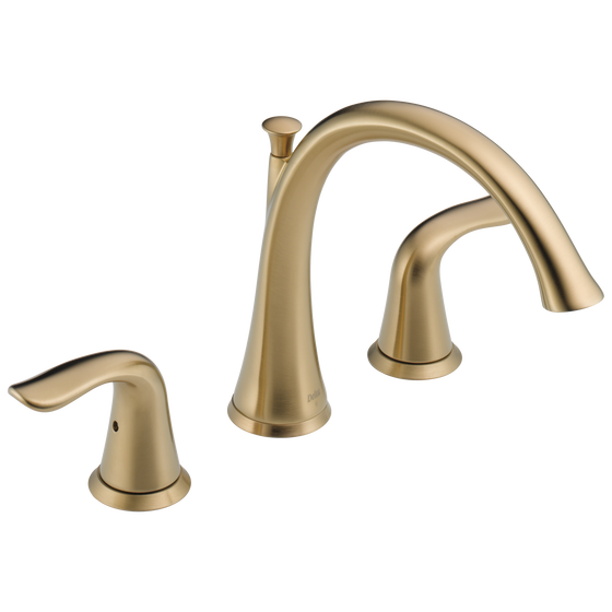 Roman Tub Faucet Trim 2L (Recertified) in Champagne Bronze T2738-CZ-R ...