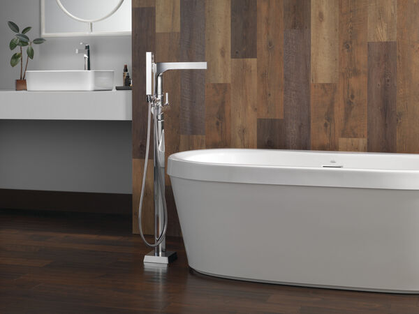 60" x 32" Freestanding Tub with Integrated Waste and Overflow B14416 ...