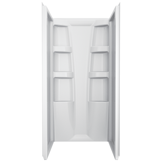 ProCrylic 36 in. Shower Surround in High Gloss White B67513-3636-WH ...